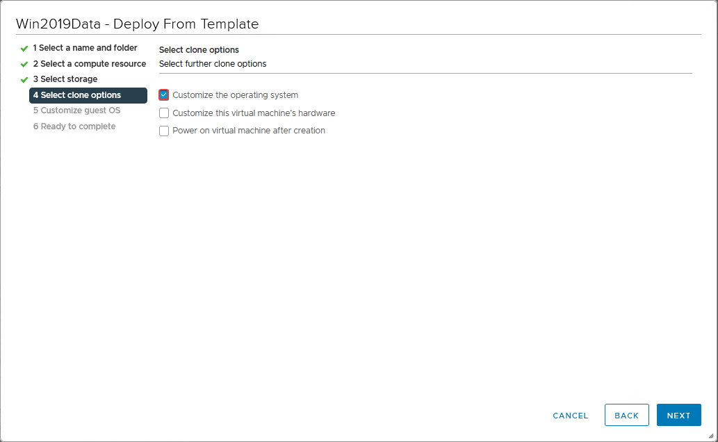 Como Crear Un Vmware Guest Customization Specification Witcherit